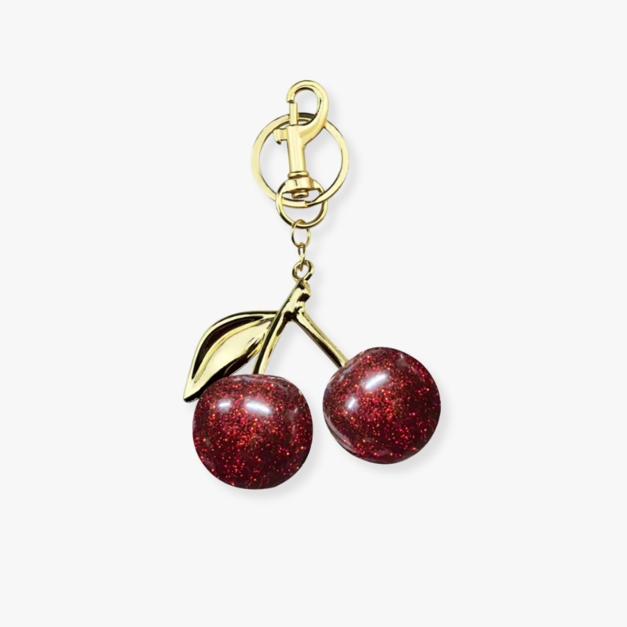 Golden Cherry Charm – Libra Cases